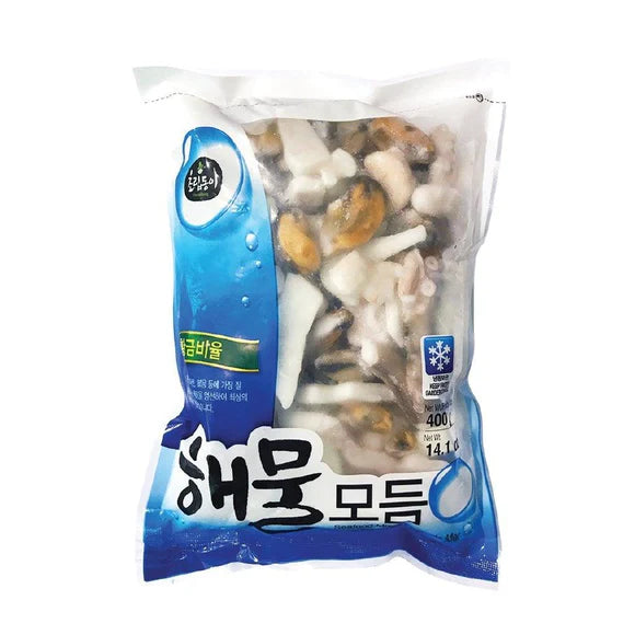 CRD)FROZEN SEAFOOD MIX 400G – Panda Foods