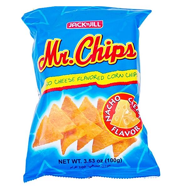 JnJ Mr Chips Nacho Cheese 100g – Panda Foods