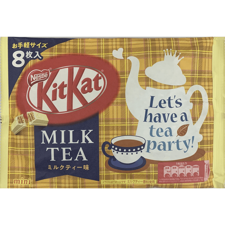 Nestle kitkat milk tea chocolate wafer bar 116g – Panda Foods
