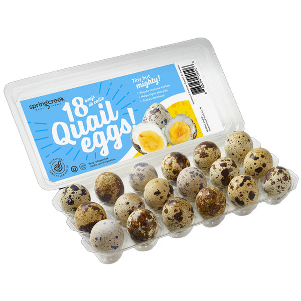 Springcreek quail eggs – Panda Foods