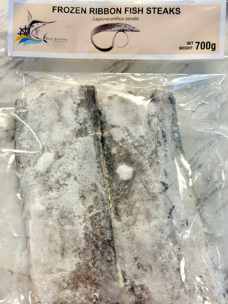 Best Quality Frozen Ribbon Fish Steaks 700g – Panda Foods