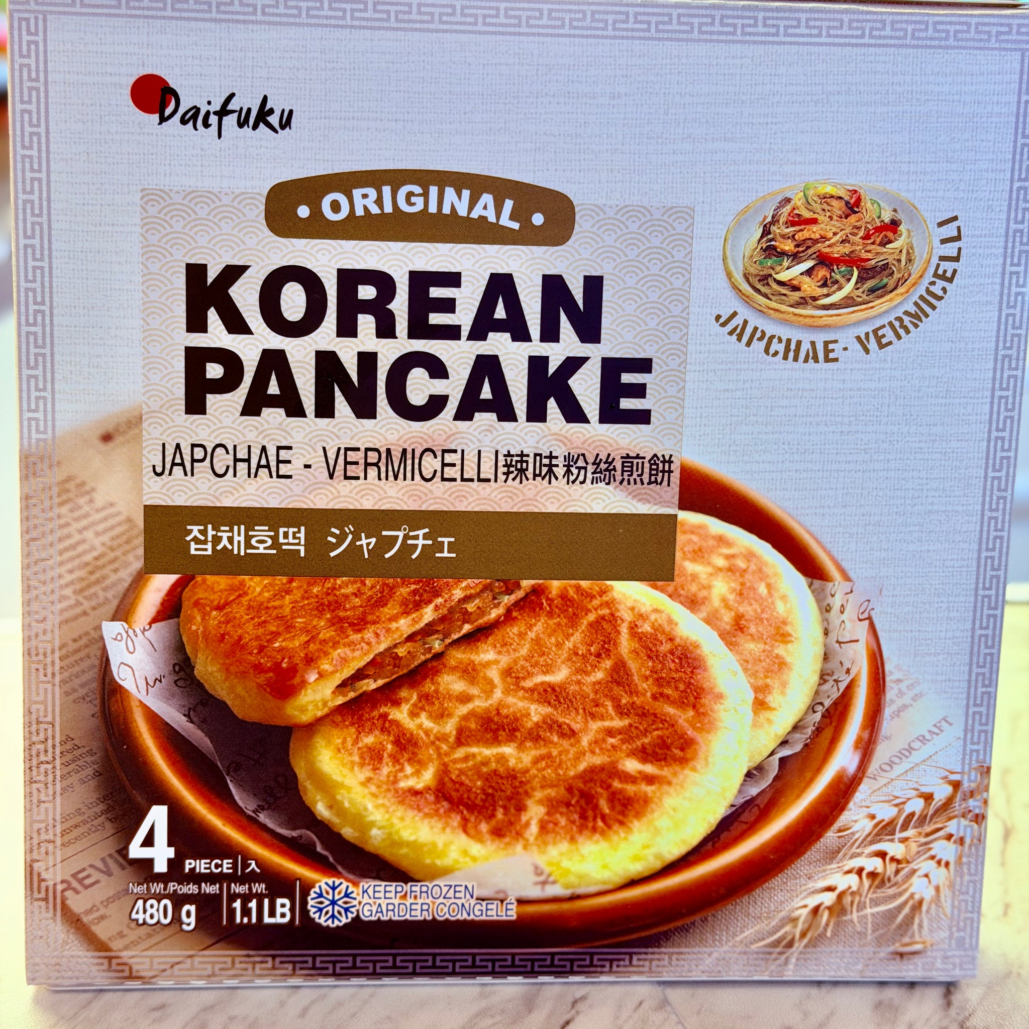 Daifuku original Korean pancake JAPCHAE – Panda Foods