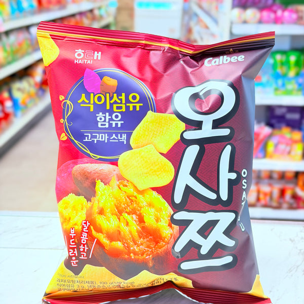 Calbee – Osatsu Sweet Potato Snack（高纤紫薯/地瓜脆） – Panda Foods