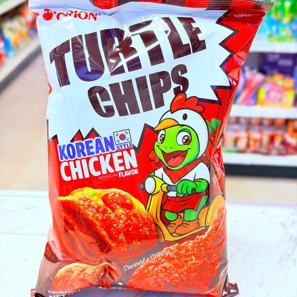 Orion – Turtle Chips Korean Style Chicken Flavor 160g – Panda Foods