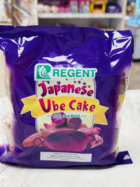 Regent Japanese ube cake purple yam flavored – Panda Foods
