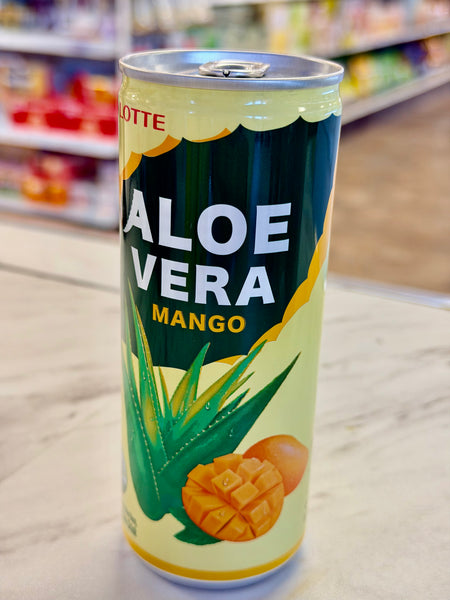 Lotte Aloe Vera Mango Drink – Panda Foods