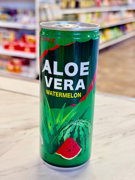 Lotte Aloe Vera Watermelon Drink – Panda Foods