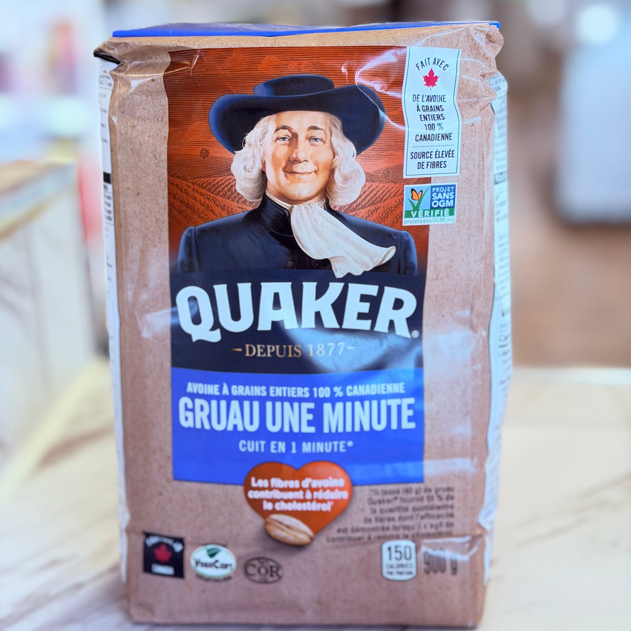 Quaker One Minute Oatmeal 一分钟快煮麦片 900g – Panda Foods