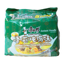 KSF Artificial chicken flavour with mushroom instant noodle香菇炖鸡味 500g ...