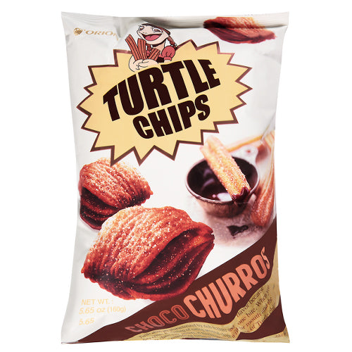 ORION Turtle Chips Choco churros 160g – Panda Foods
