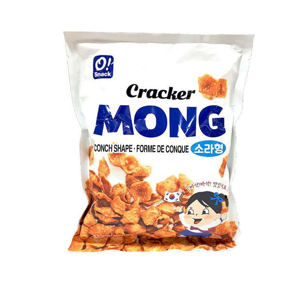 O!Snack Cracker Mong (Conch Shape) 300g – Panda Foods