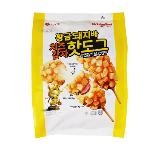 Lotte Mozzarella Cheese & Potato Hotdog 320g – Panda Foods