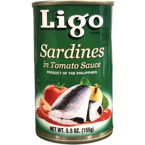 Ligo Sardines in Tomato Sauce(155g) – Panda Foods